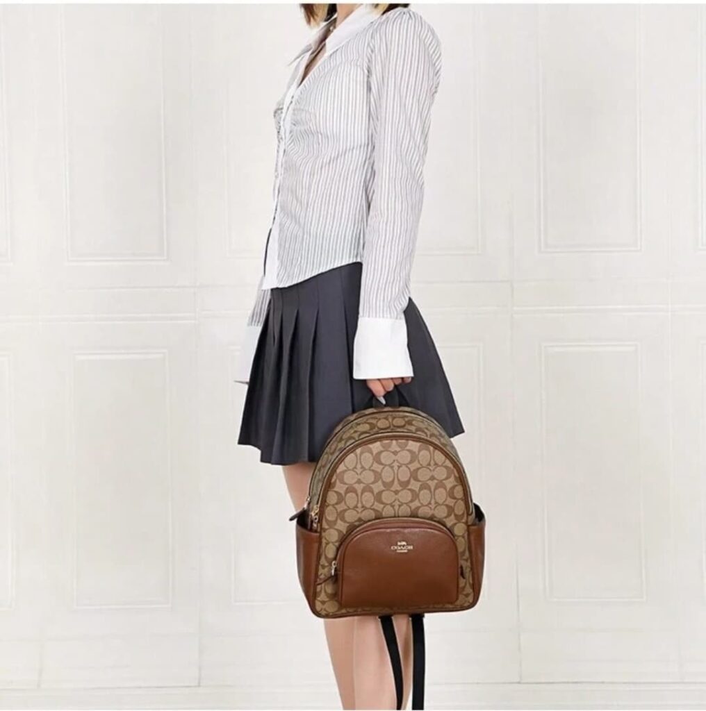 COACH Court Backpack in Signature Canvas - OneWindow Collection